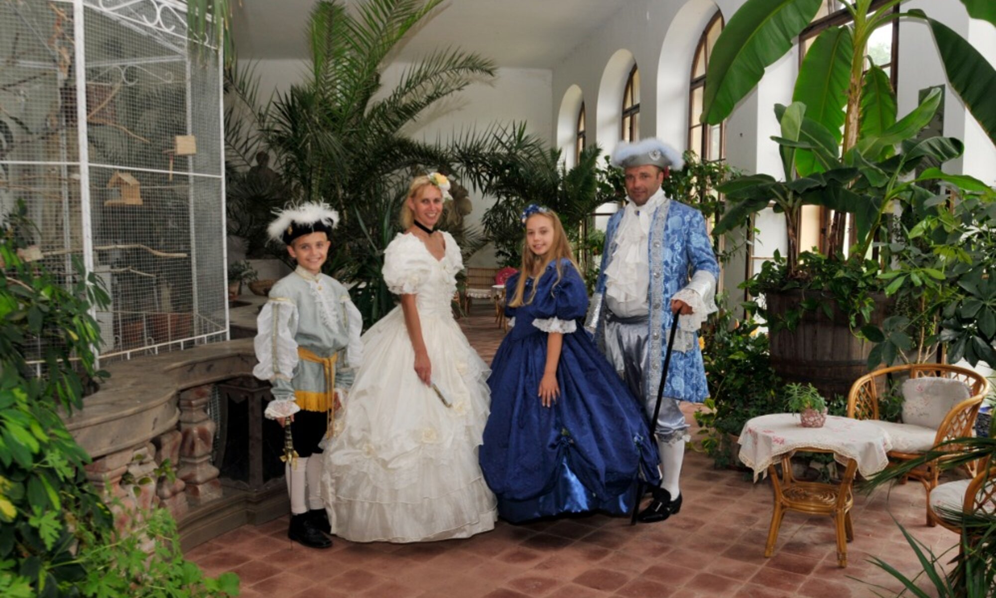 Kostýmové prohlídky - Zámek Milotice